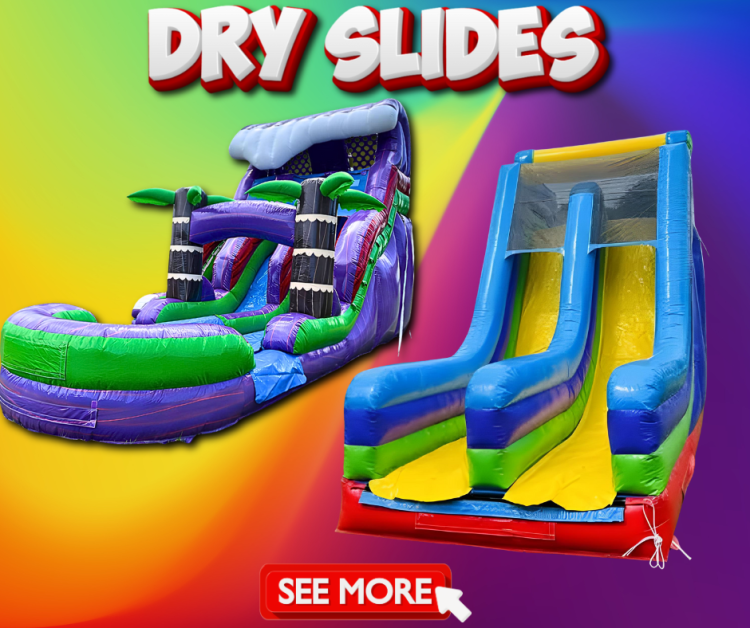 DRY SLIDES - A&B bounce party rentals LLC Port St. Lucie FL